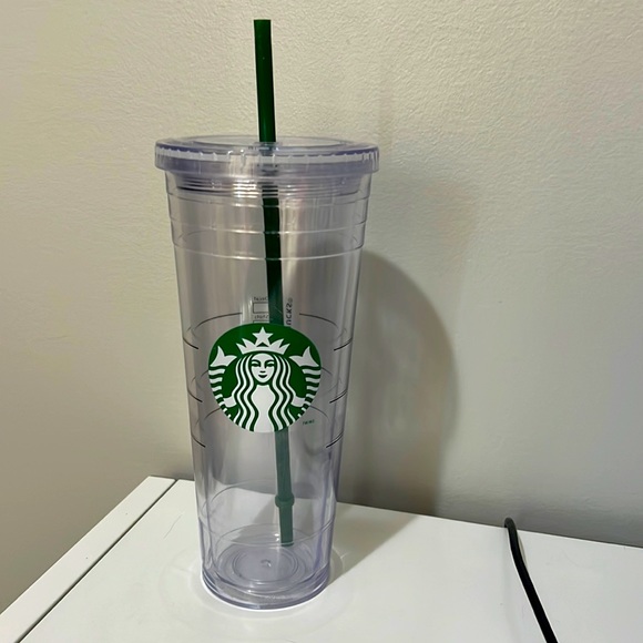 Starbucks | Other | Starbucks 24oz Cup With Lid And Straw | Poshmark
